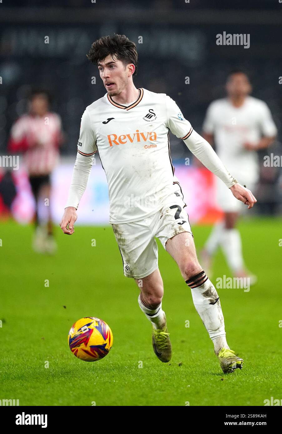 Swansea City's Josh Key in action during the Sky Bet Championship match ...