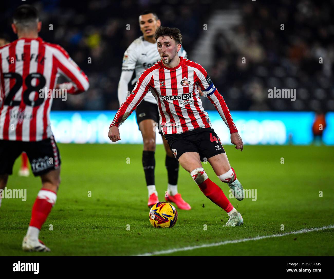 21st January 2025; Pride Park, Derby, Derbyshire, England; EFL ...