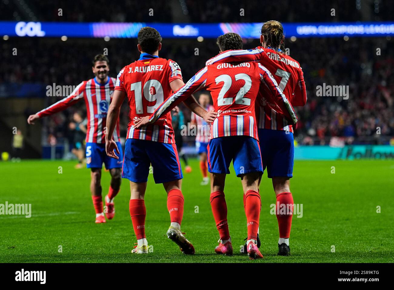 Julián Alvarez of Atletico de Madrid during Atletico de Madrid vs Bayer ...
