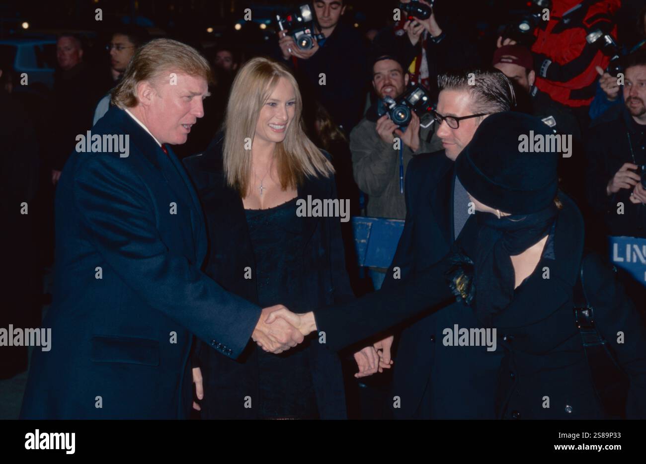 Donald Trump, Melania Knauss, Stephen Baldwin and wife Kennya Baldwin ...
