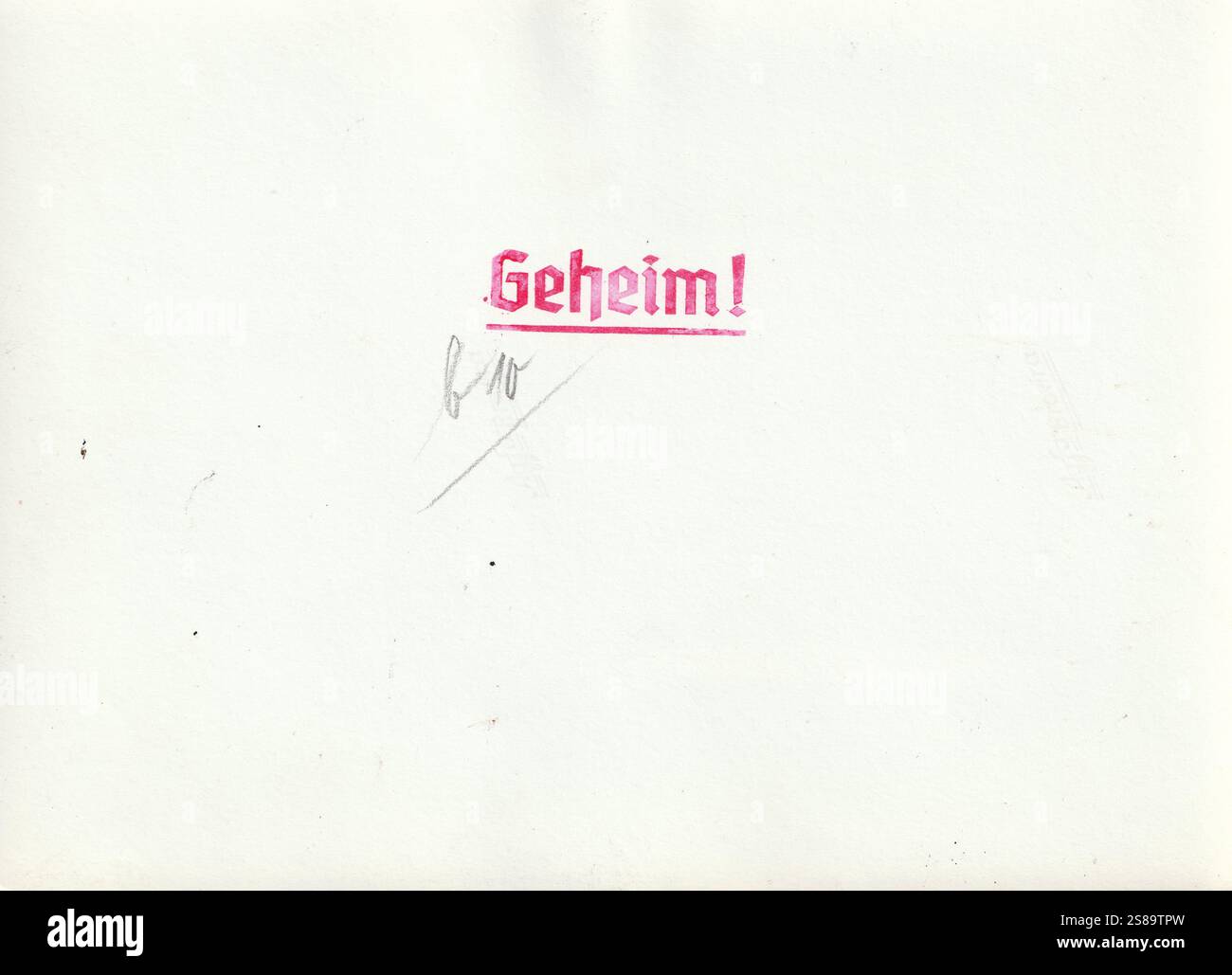 WWII Secret Stamped Photographs, Agfa Brovira Paper, 1941-1943 Stock ...