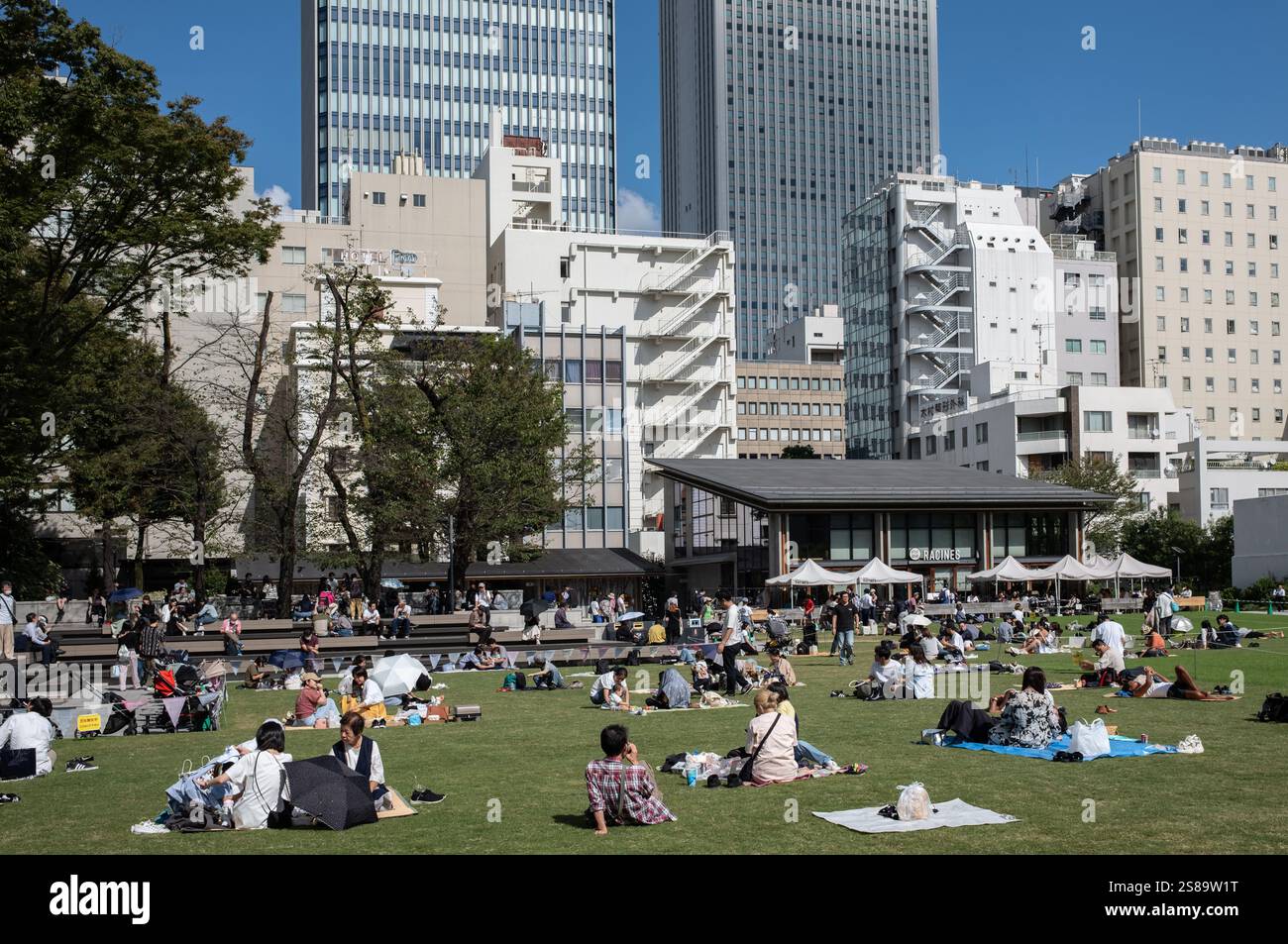 Minami Ikebukuro Park in Ikebukuro district of Tokyo Japan Stock Photo ...
