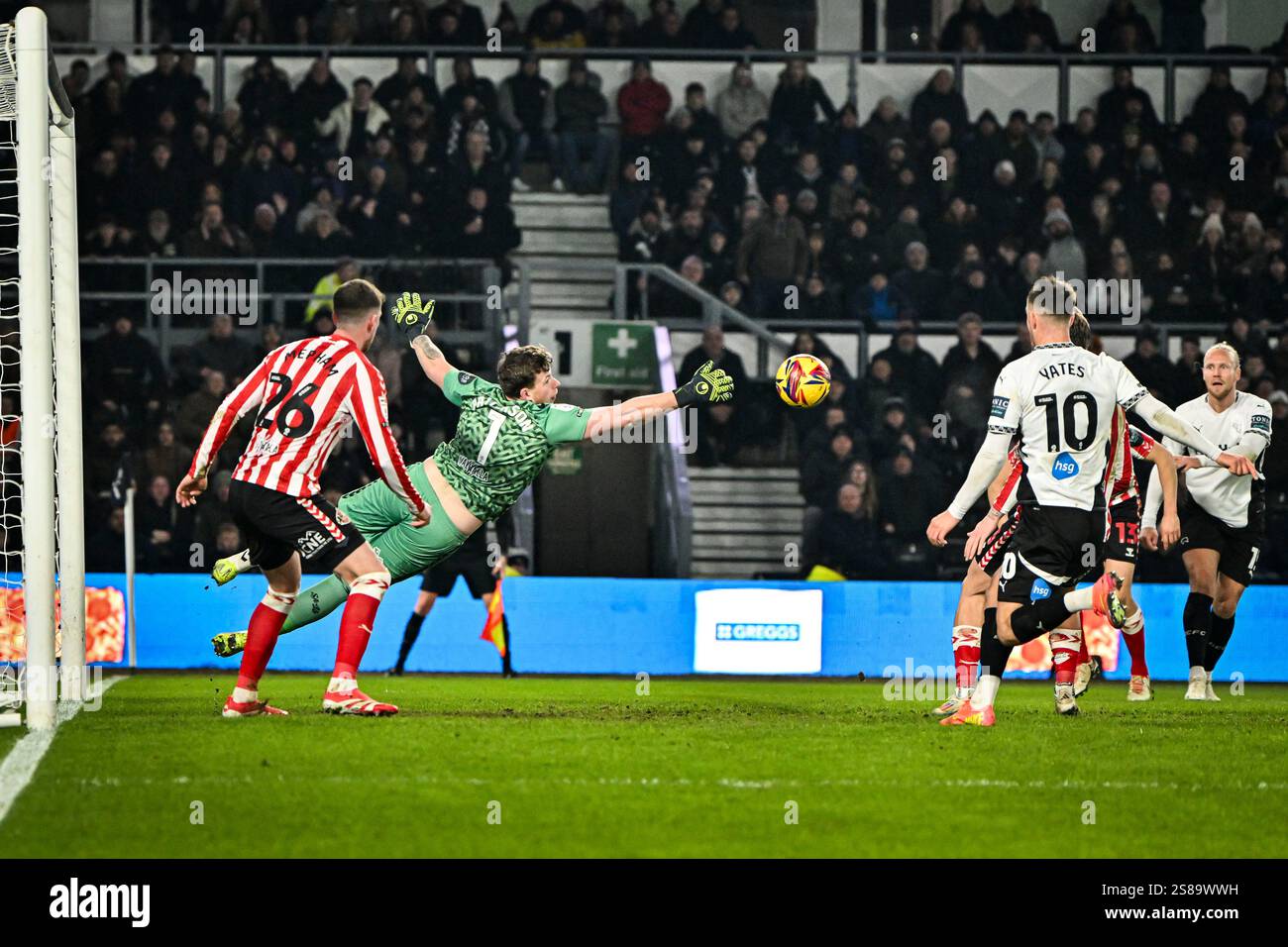 Pride Park, Derby, Derbyshire, UK. 21st Jan, 2025. EFL Championship ...
