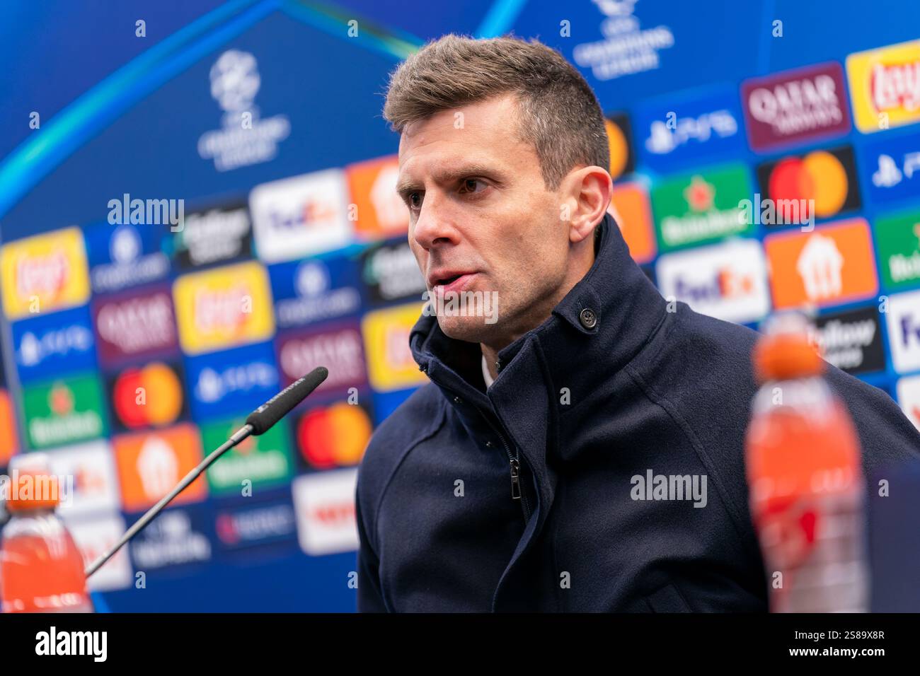 Bruges, Belgium. 21st Jan, 2025. BRUGES, BELGIUM - JANUARY 21: Coach ...