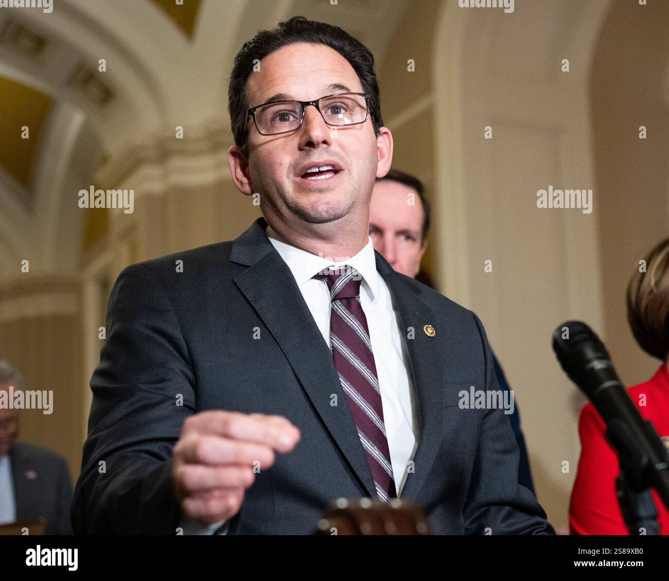 Washington, United States. 21st Jan, 2025. U.S. Senator Brian Schatz (D ...