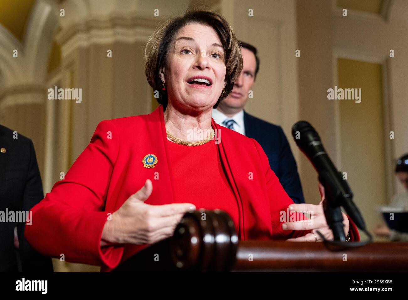 Washington, United States. 21st Jan, 2025. U.S. Senator Amy Klobuchar ...