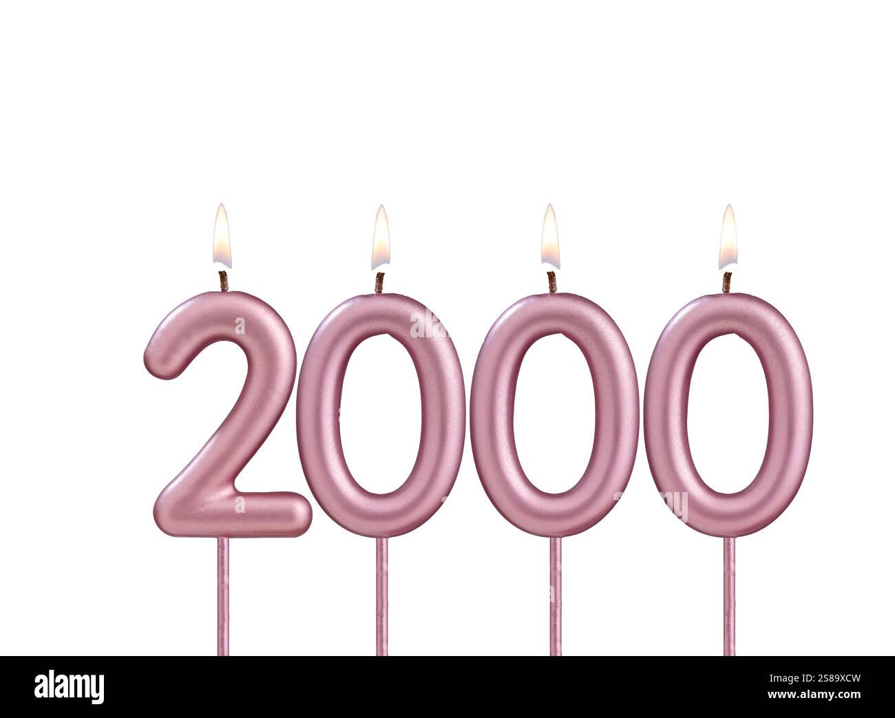 Number 2000 Cut Out Stock Images & Pictures - Alamy