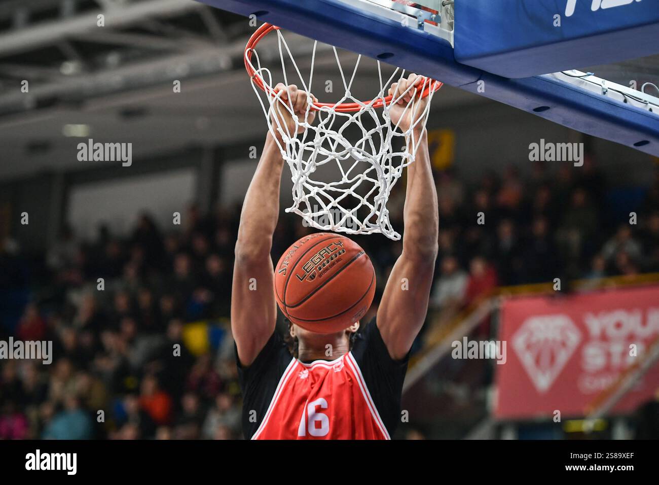 Paris, France. 21st Jan, 2025. Strasbourg's Jahel Trefle of Antoine ...