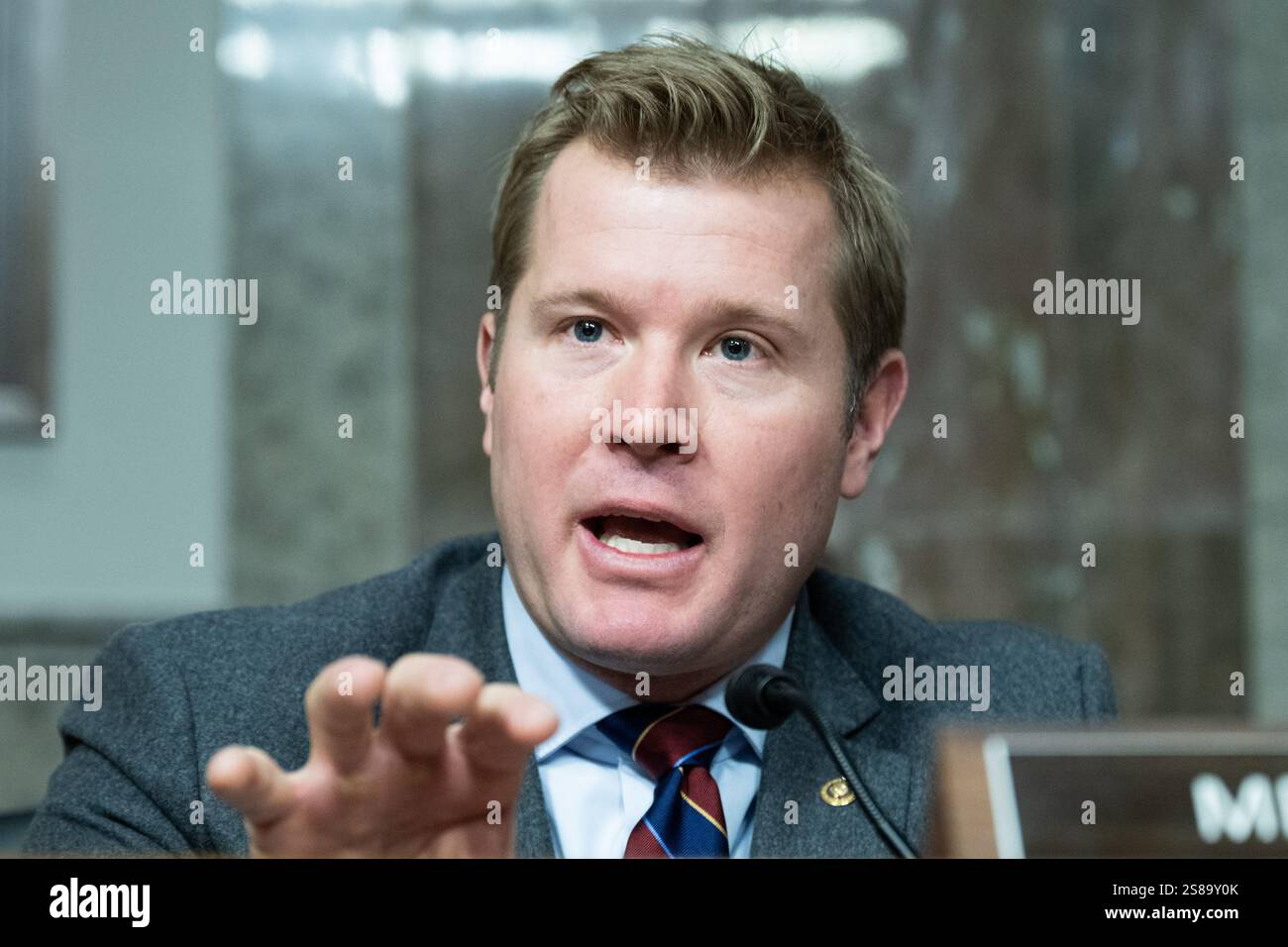 Washington, United States. 21st Jan, 2025. U.S. Senator Tim Sheehy (R ...