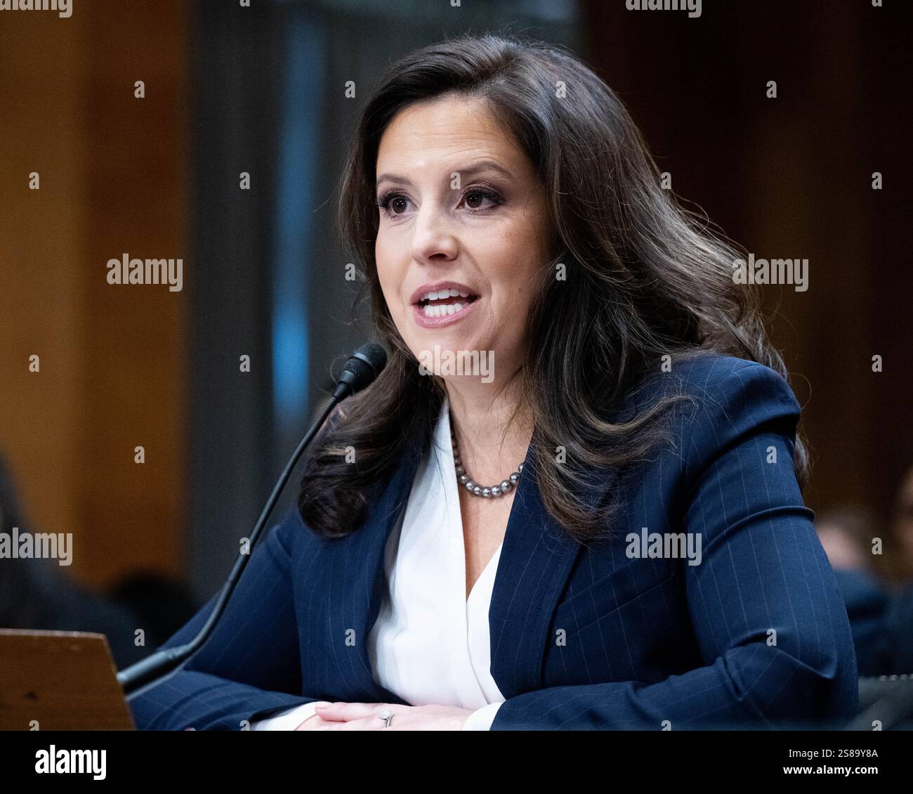 Washington, United States. 21st Jan, 2025. Elise Stefanik, nominee to ...