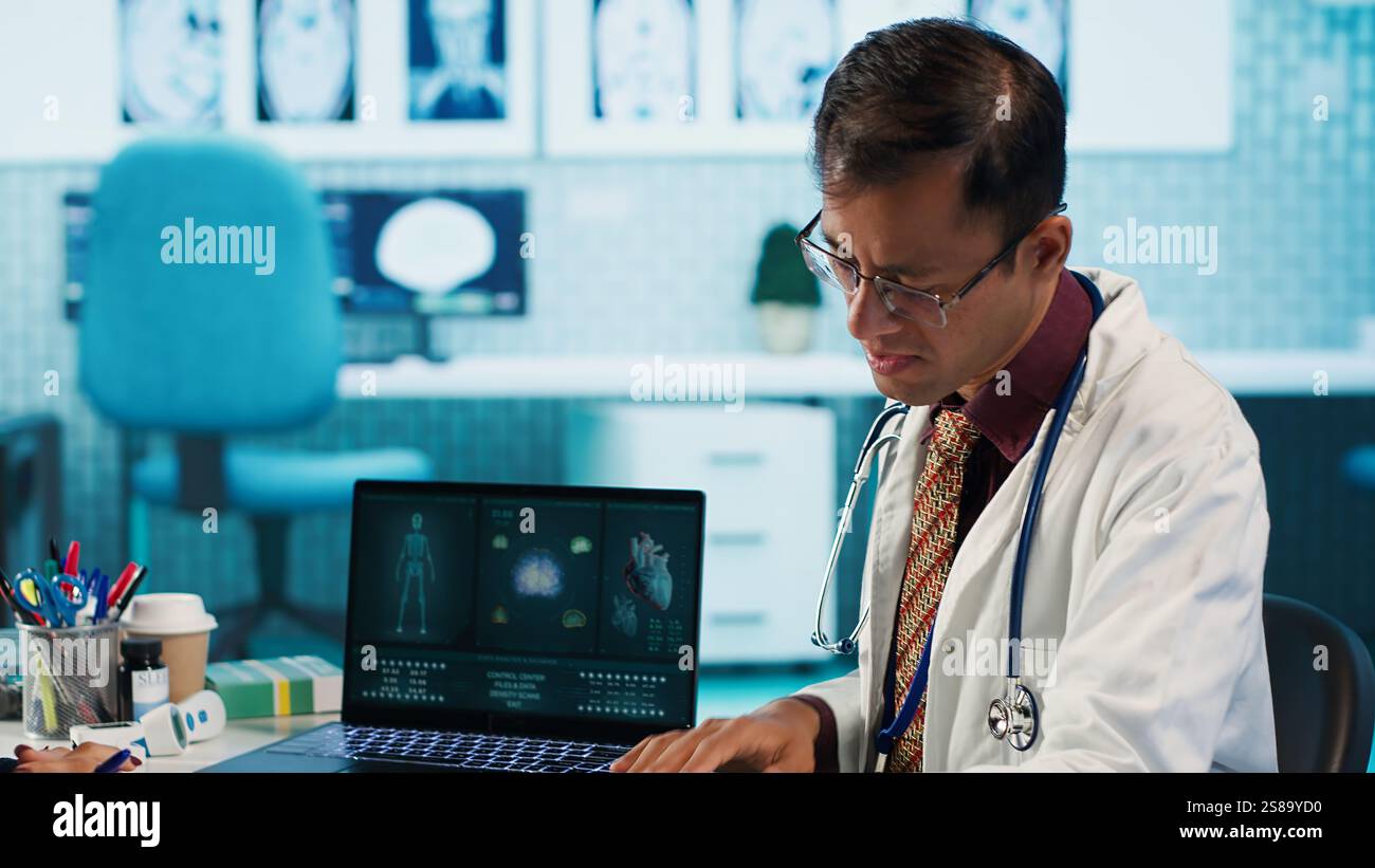 Indian healthcare expert sharing medical expertise with a patient in ...