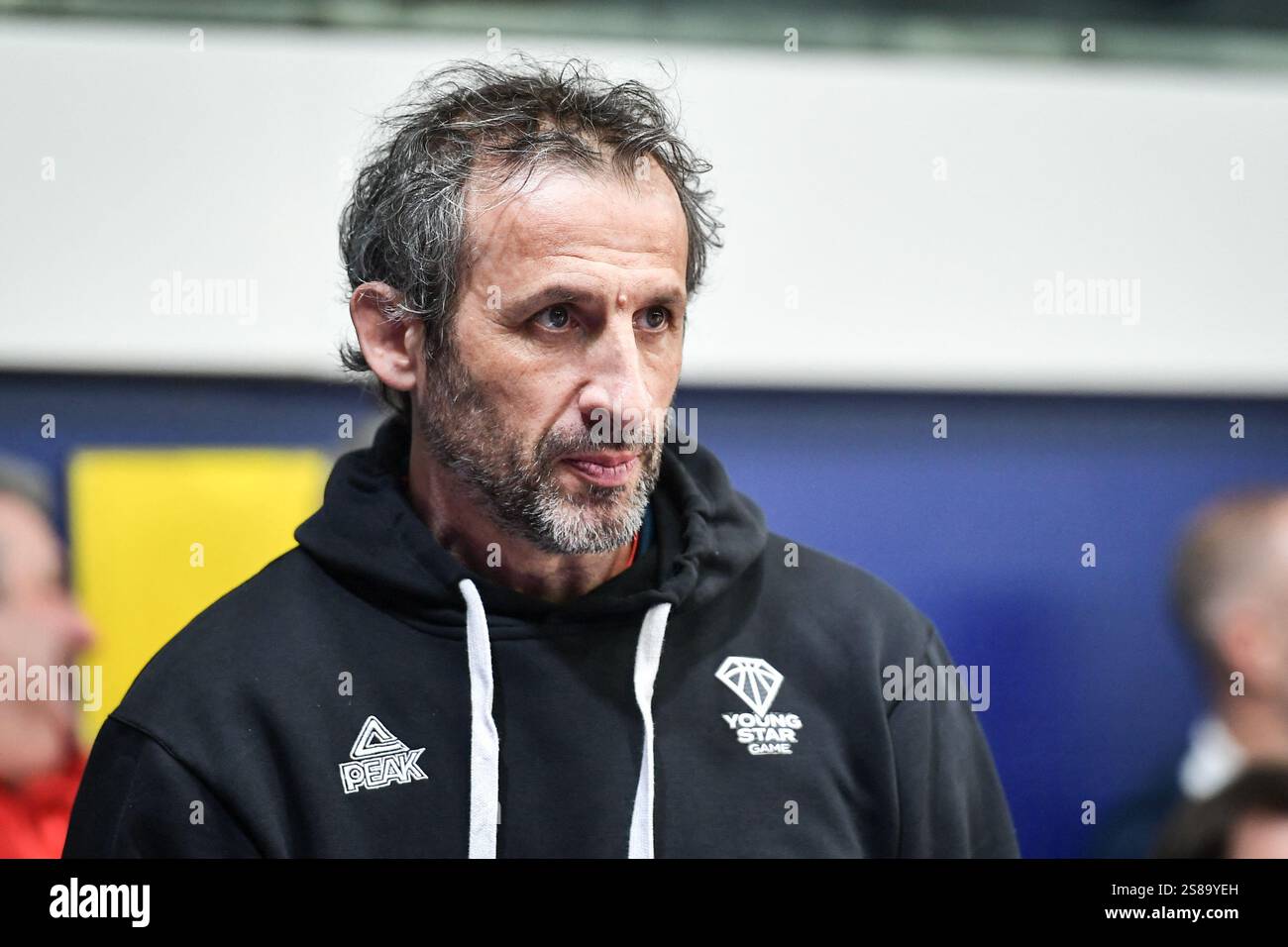 Paris, France. 21st Jan, 2025. Antoine Rigaudeau looks on during the ...