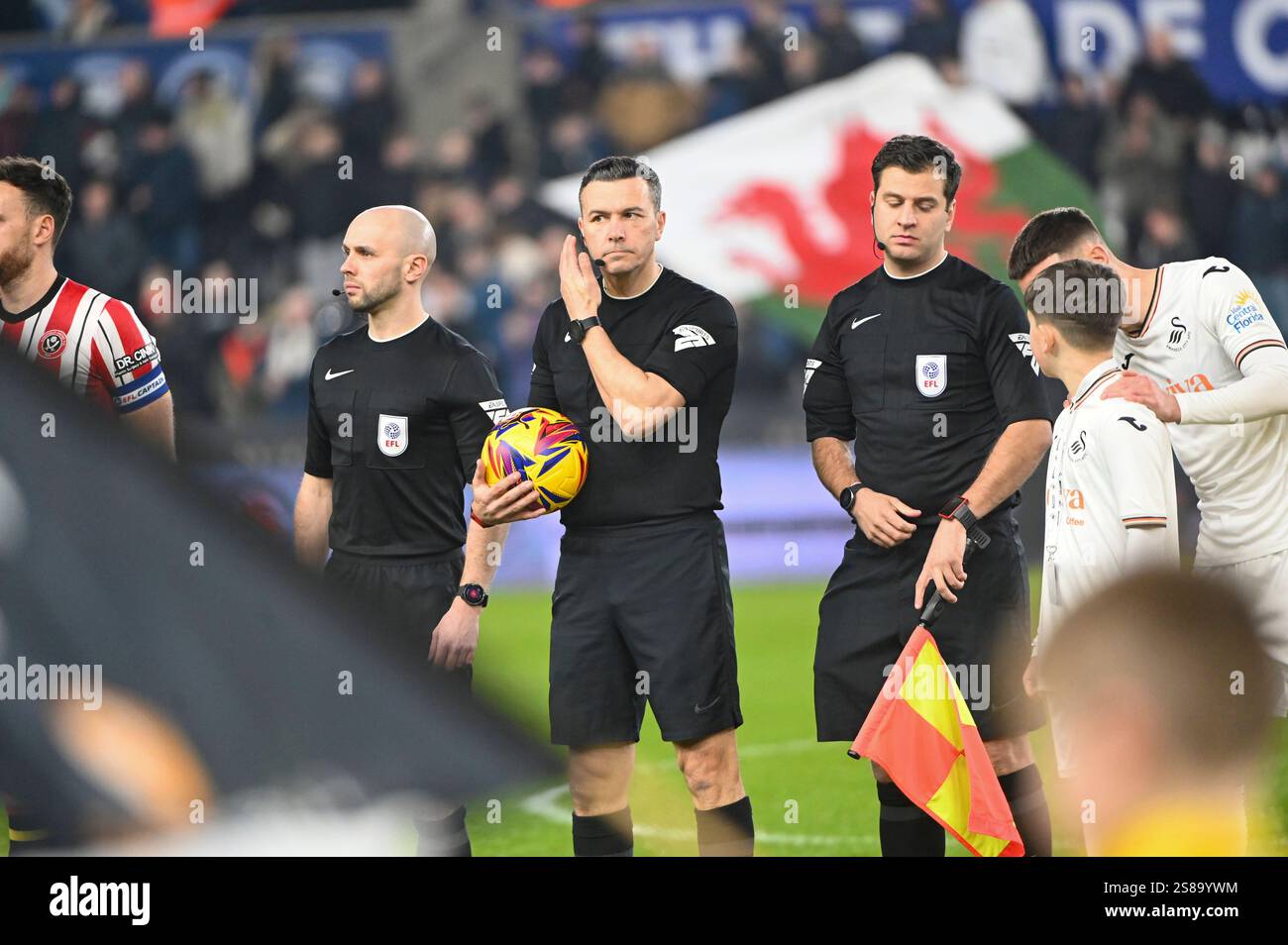 Swansea.com Stadium, Swansea, UK. 21st Jan, 2025. EFL Championship ...