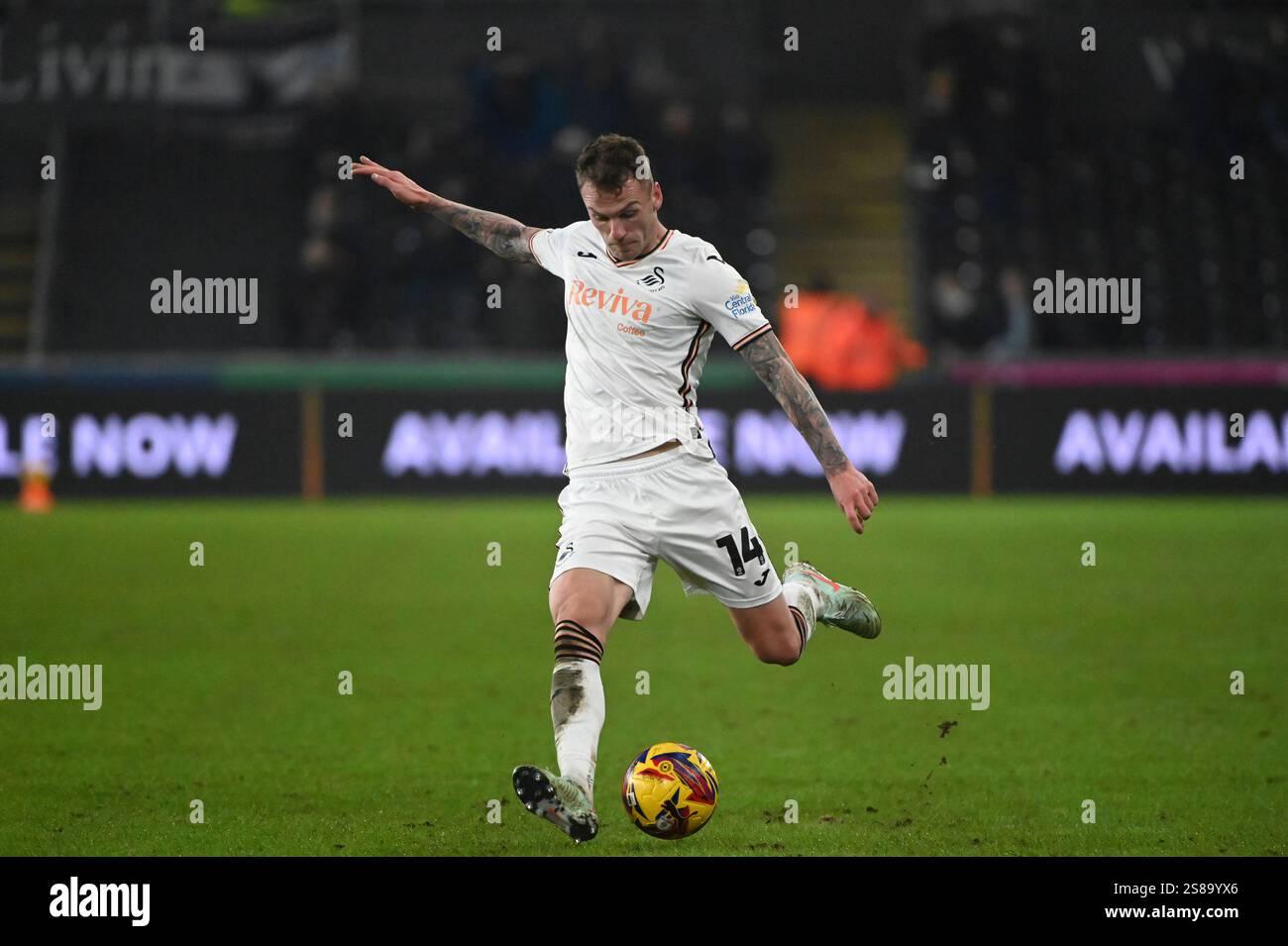 Swansea.com Stadium, Swansea, UK. 21st Jan, 2025. EFL Championship ...
