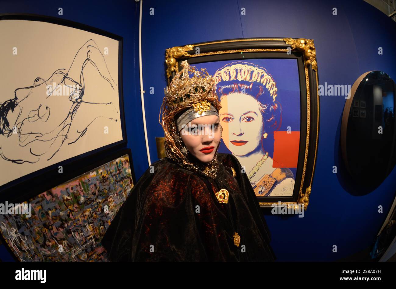 London Art Fair 2025 preview at the Business Design Centre. The Fair ...