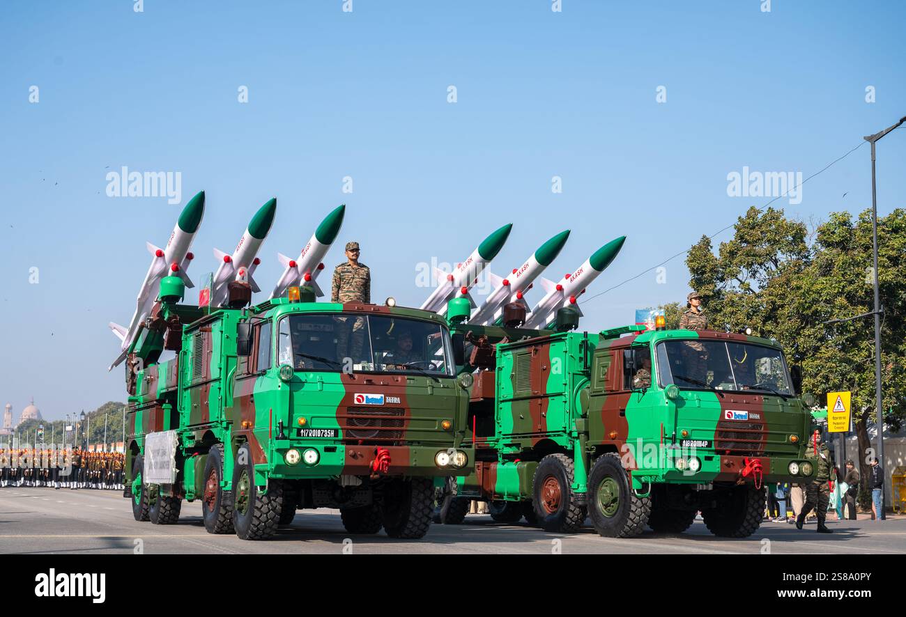 The Akash Army Launcher is part of India's Akash Surface-to-Air Missile ...