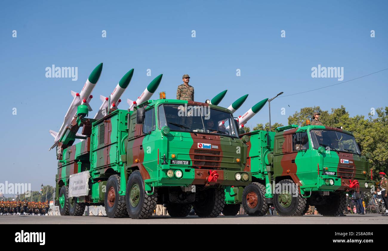 The Akash Army Launcher is part of India's Akash Surface-to-Air Missile ...