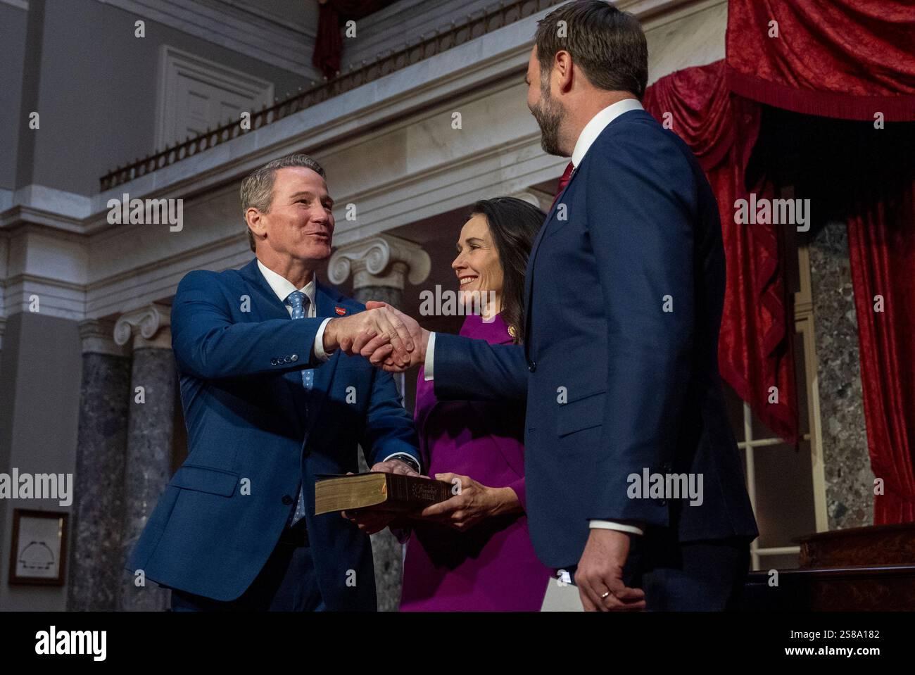 Washington, United States. 21st Jan, 2025. Vice President JD Vance ...