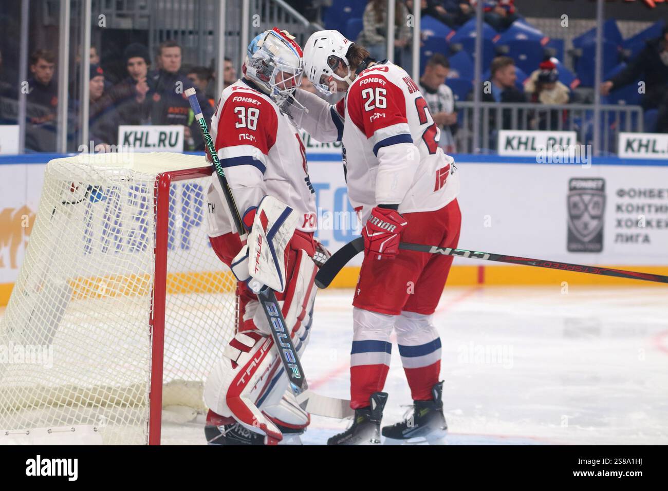 Saint Petersburg, Russia. 21st Jan, 2025. Alexei Melnichuk (38) and ...