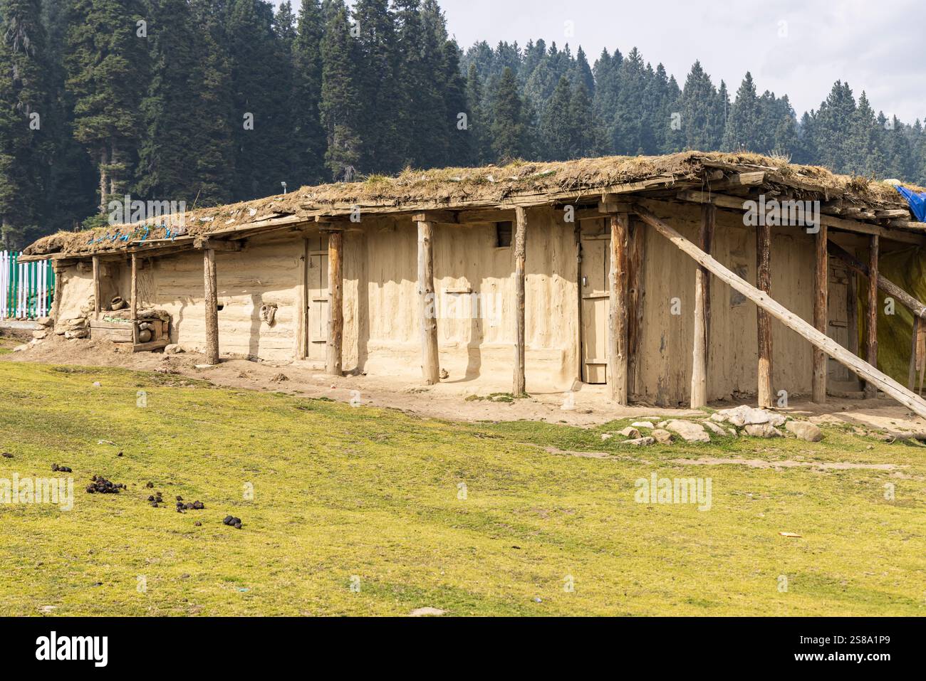 Khan Sahib Tehsil, Jammu and Kashmir, India. Traditional building Stock ...