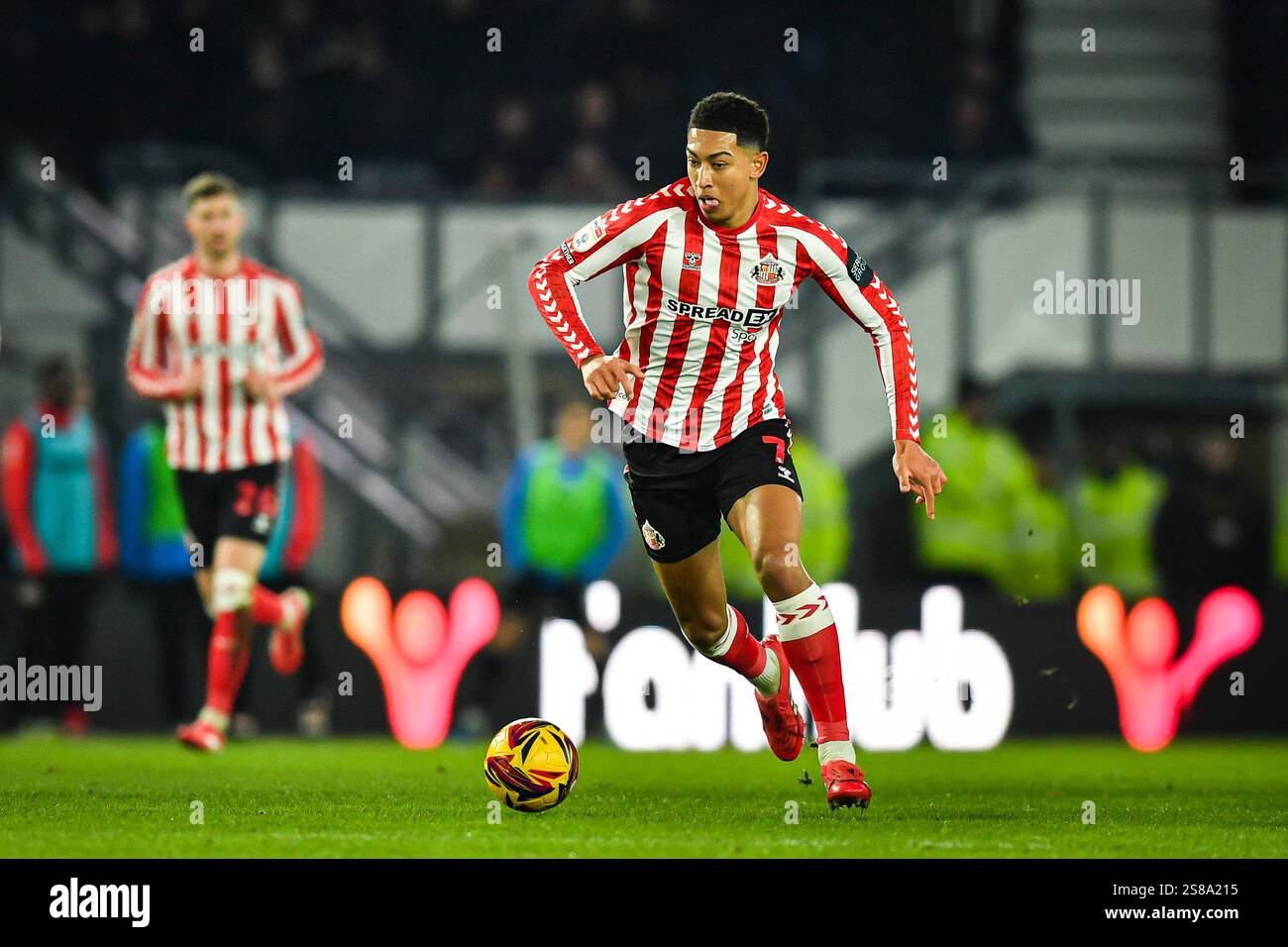 Pride Park, Derby, Derbyshire, UK. 21st Jan, 2025. EFL Championship ...