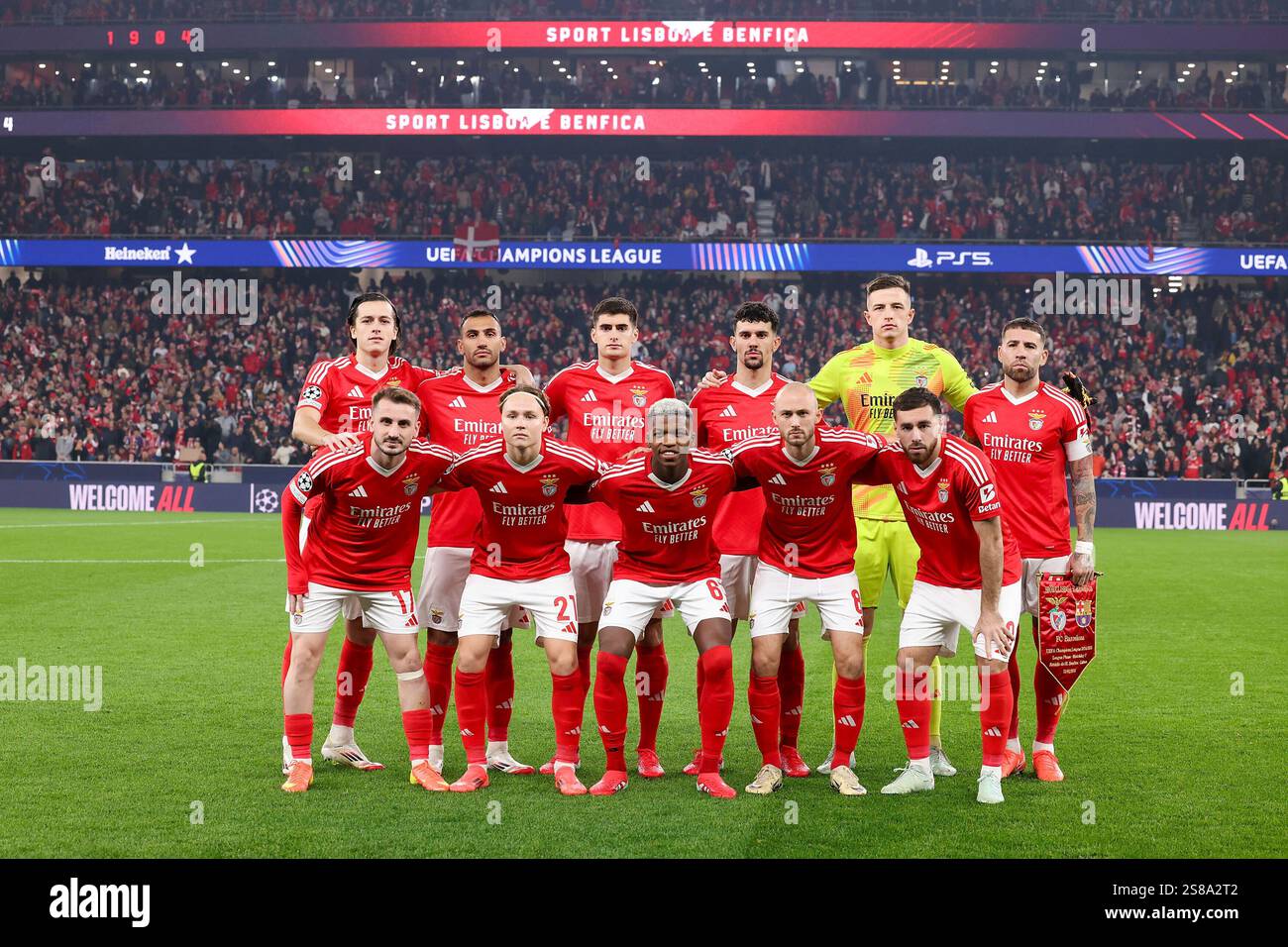 Portugal, Estádio do SL Benfica Lisbon 21. January 2025 Uefa Champions ...