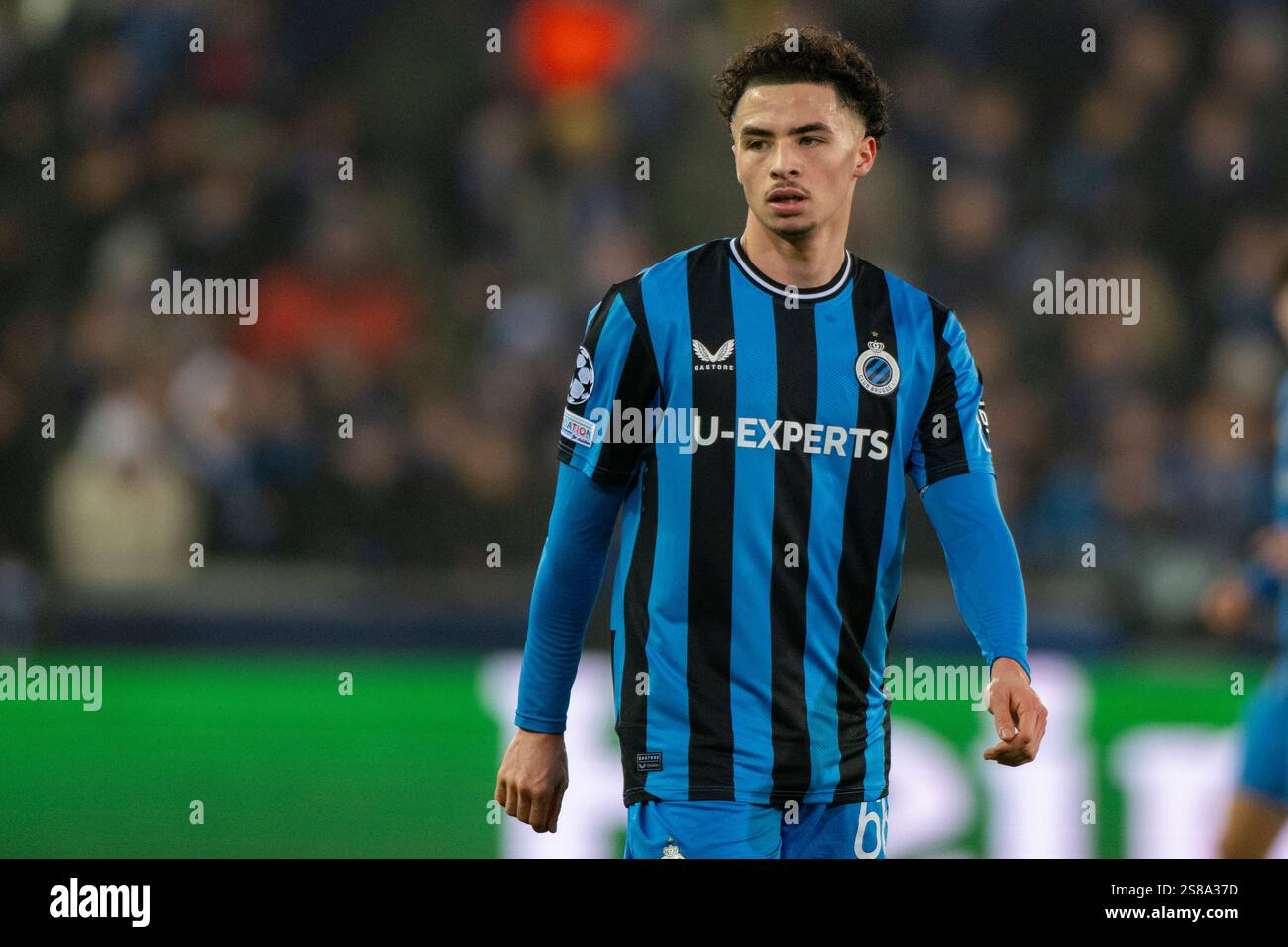 Chemsdine Talbi of Club Brugge during the UEFA Champions League 2024/25 ...