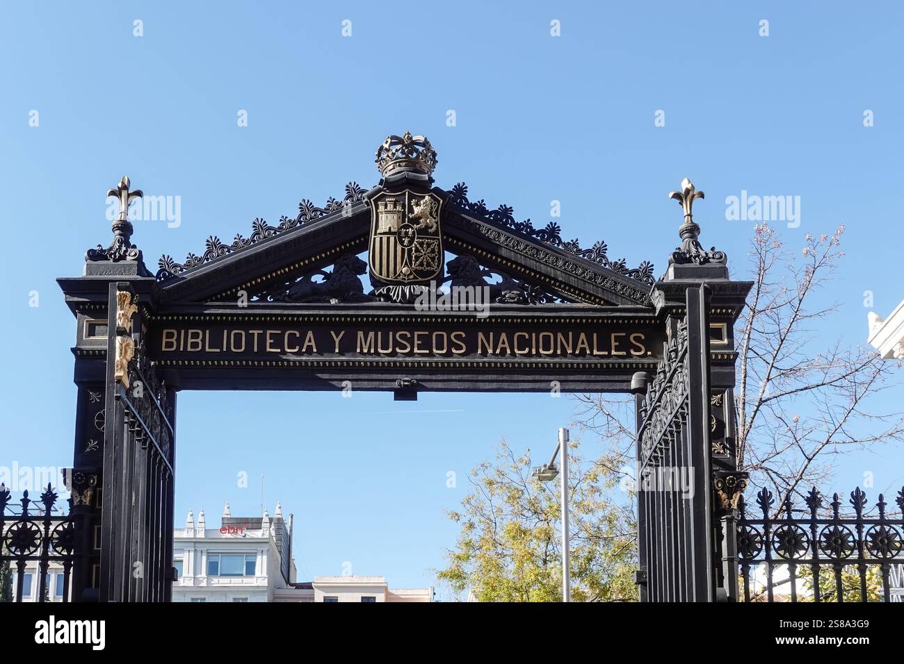 The National Library of Spain, known as Biblioteca Nacional de España ...