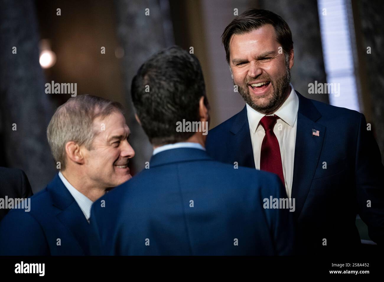 Washington, USA. 21st Jan, 2025. Representative Jim Jordan (R-OH) and ...
