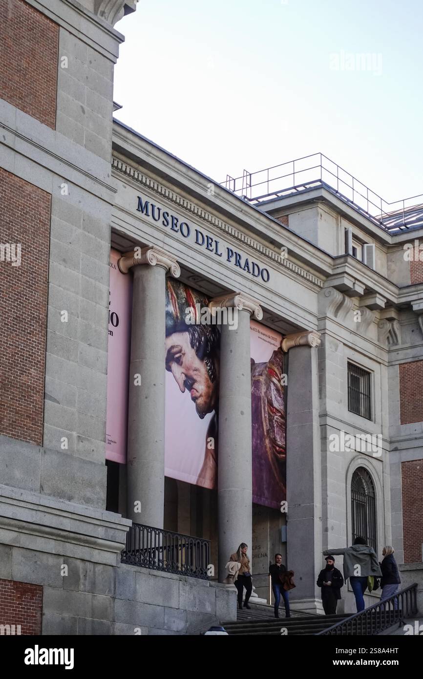Museo Nacional del Prado houses an extensive collection of European art ...