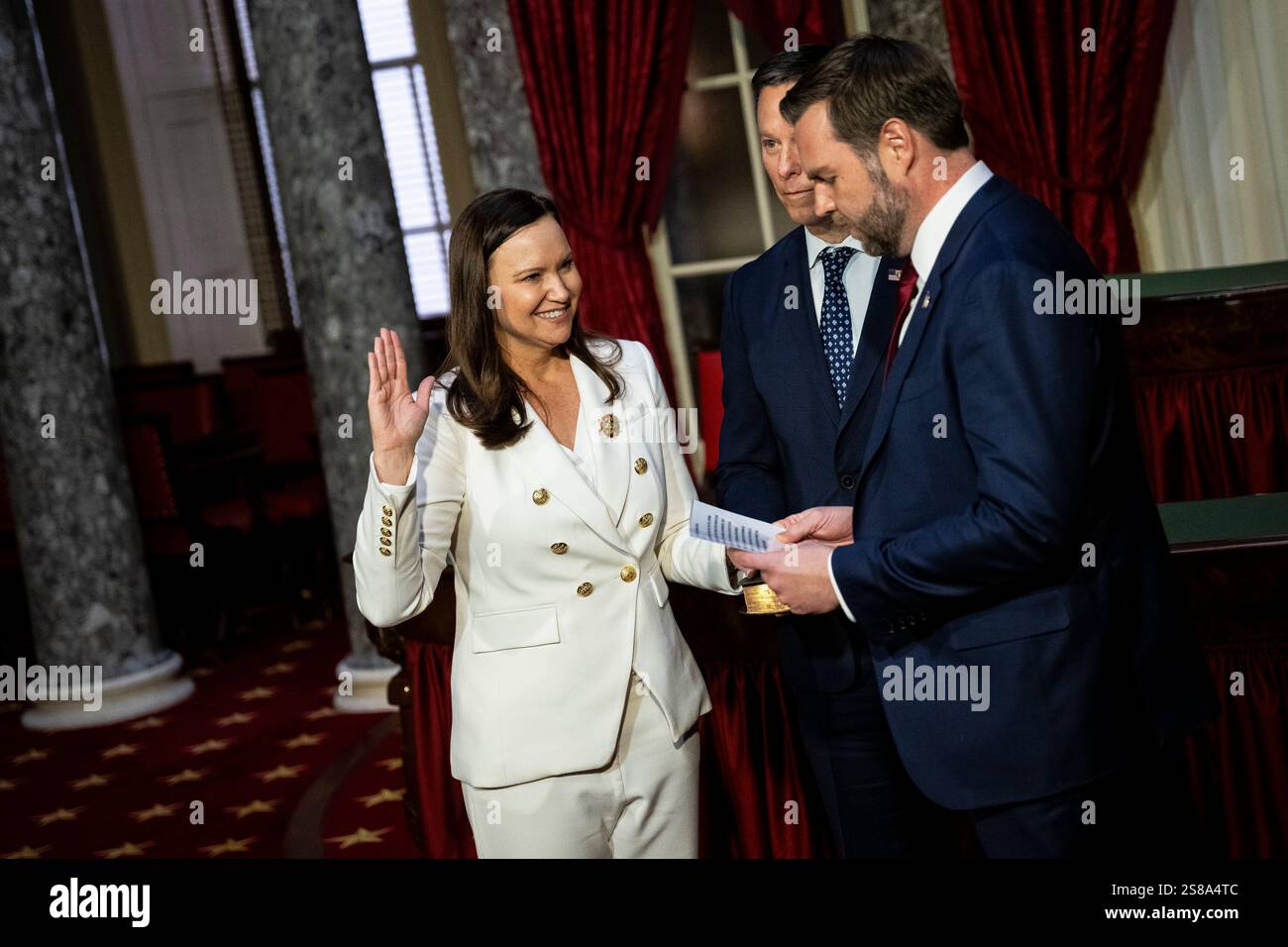 Washington, USA. 21st Jan, 2025. Senator Ashley Moody (R-FL) during a ...