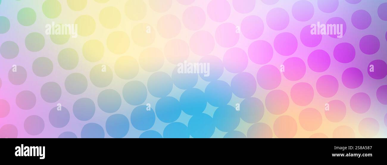 Dancing Dots, Gradient Texture banner Background with copy space Stock ...