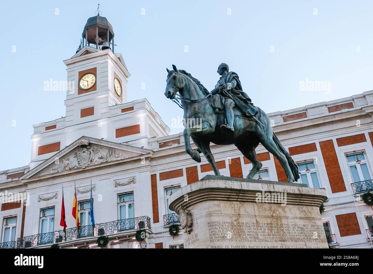The Estatua Ecuestre de Carlos III is a prominent equestrian statue ...