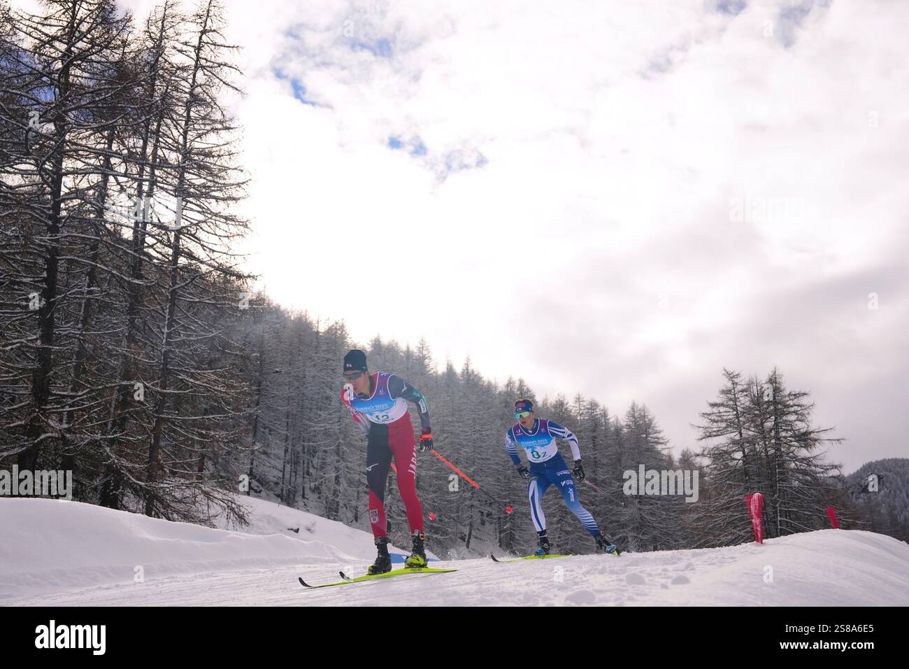 Ikuya Takizawa (JPN), JANUARY 21, 2025 -- Cross Country Skiing : Torino ...