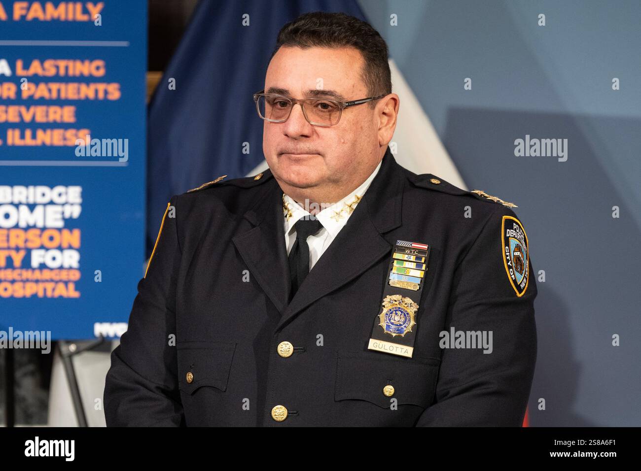 NYPD Chief of Transportation Joseph Gulotta attends Mayor Eric Adams ...