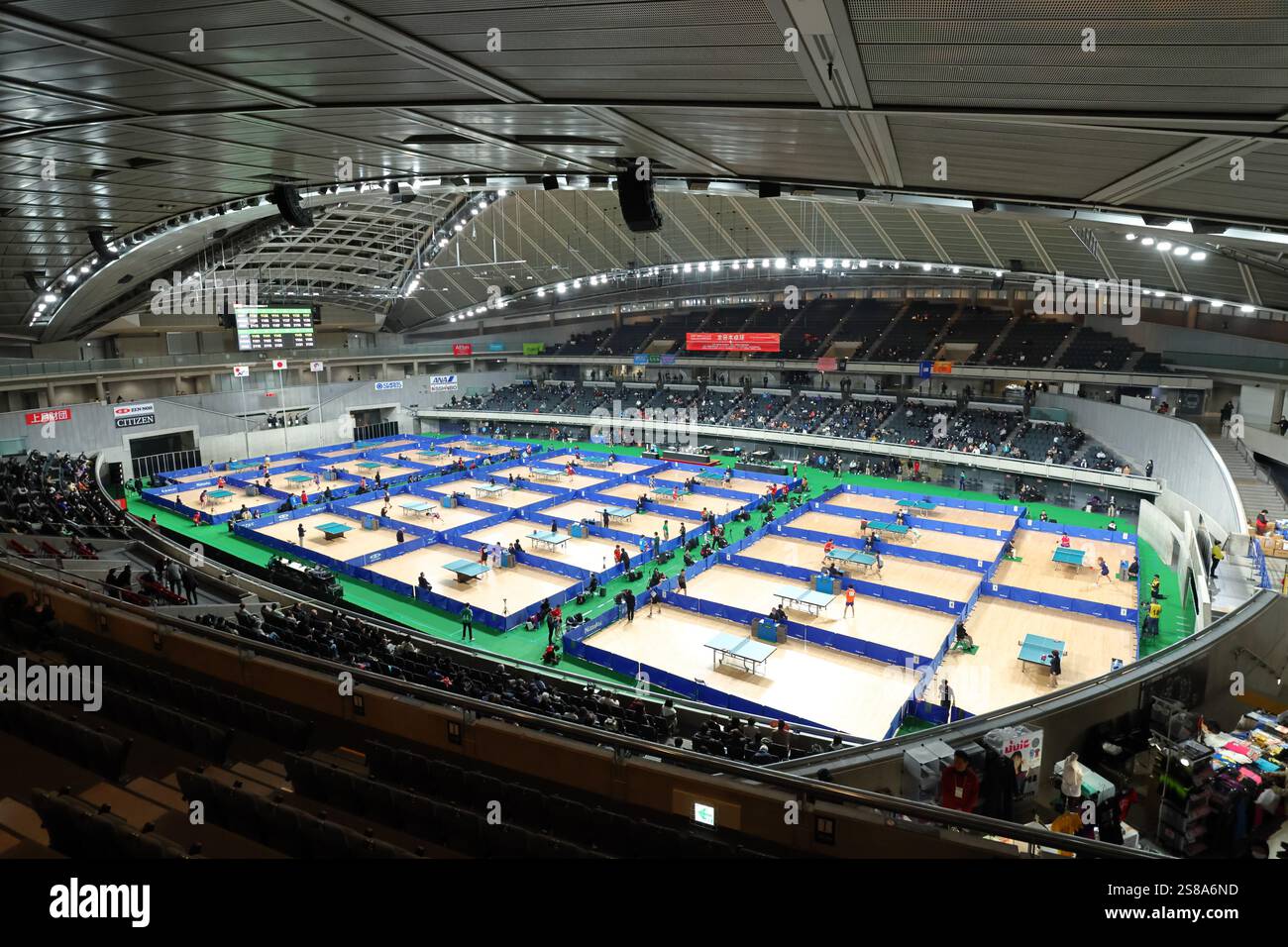 Tokyo, Japan. 21st Jan, 2025. General view Table Tennis : All Japan ...