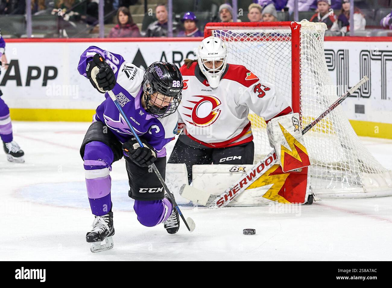 January 21st, 2025: Minnesota Frost forward Kendall Coyne Schofield (26 ...