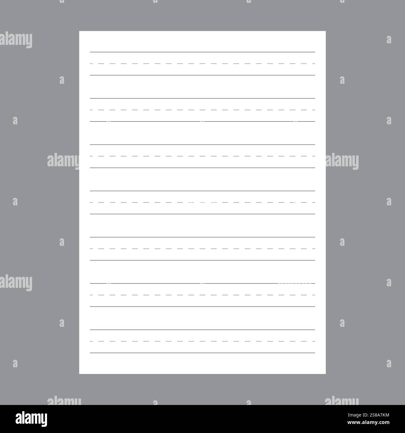 Lined checklist page. Minimal task layout. Printable planner sheet ...