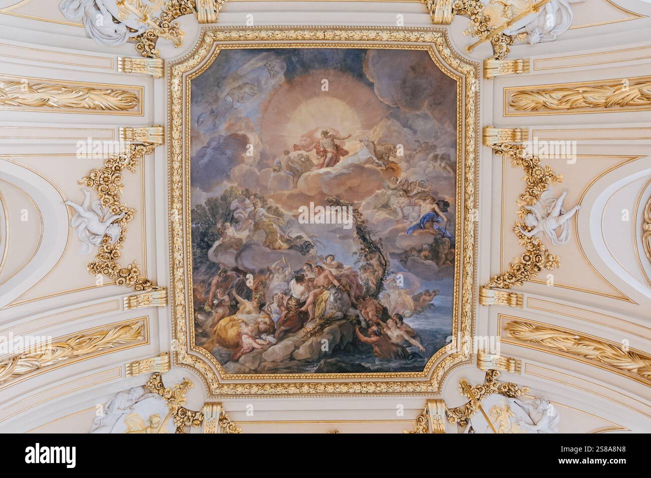 The Royal Palace of Madrid is the largest royal palace in baroque and ...