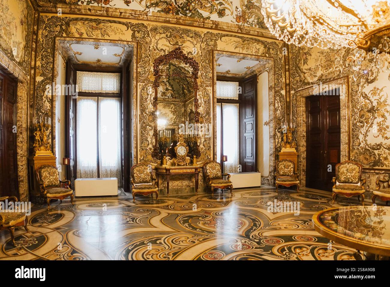 The Royal Palace of Madrid is the largest royal palace in baroque and ...