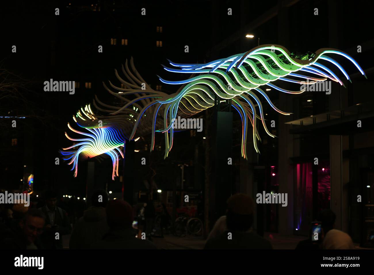 London, UK. 21 January 2025. "Bird Passing By" by Luminariste with ...