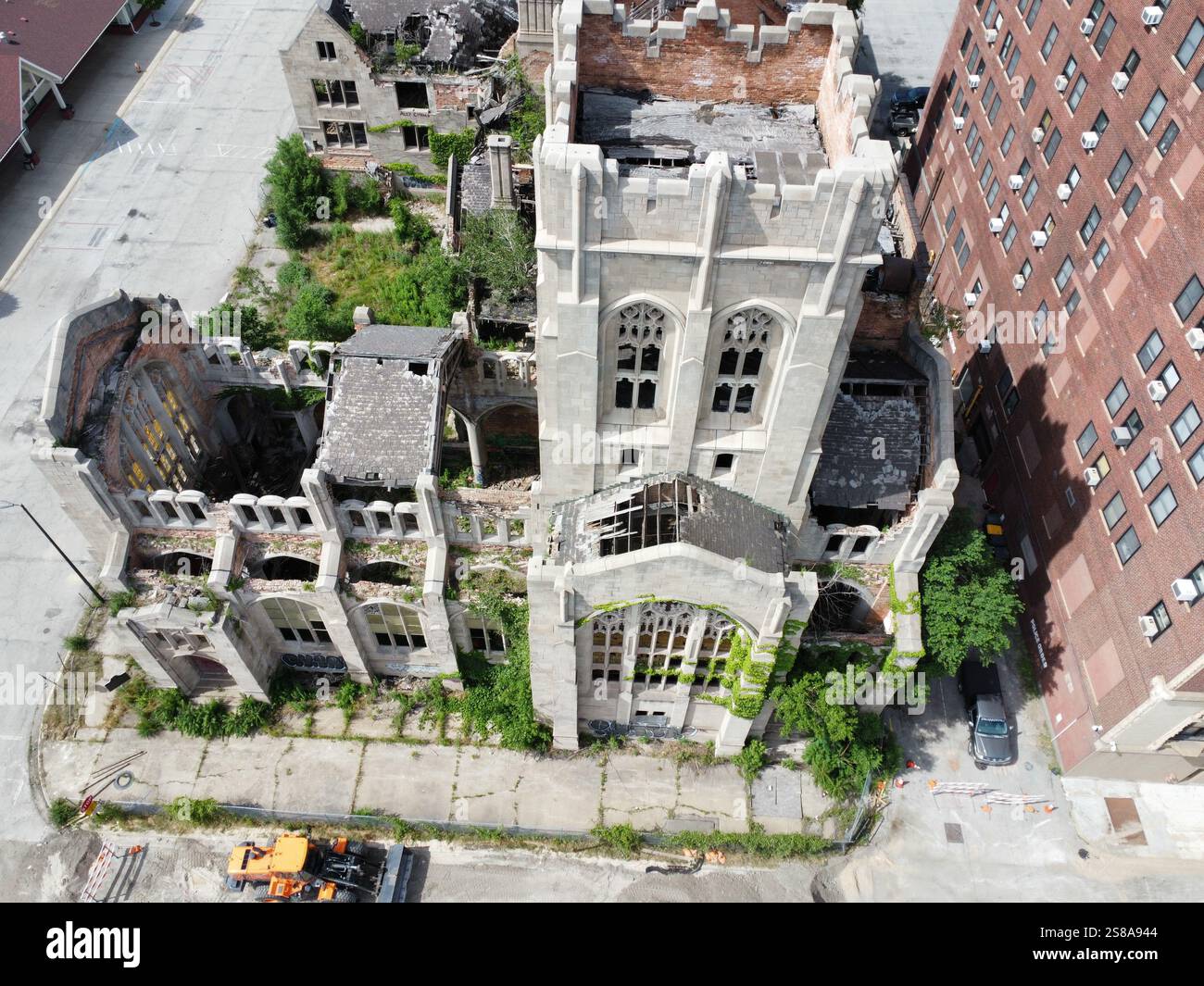 Lost City Of Gary Indiana Stock Photo - Alamy