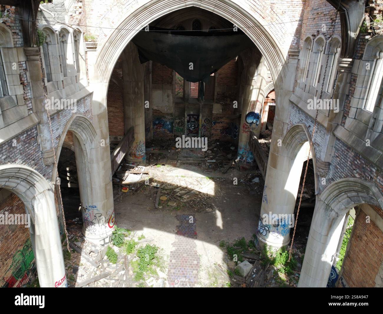 Lost City Of Gary Indiana Stock Photo - Alamy