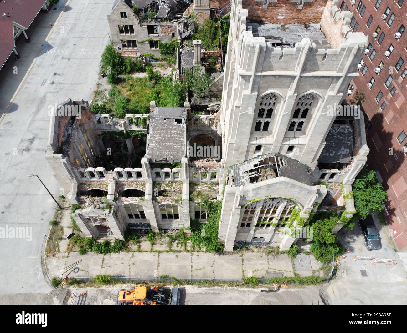 Lost City Of Gary Indiana Stock Photo - Alamy