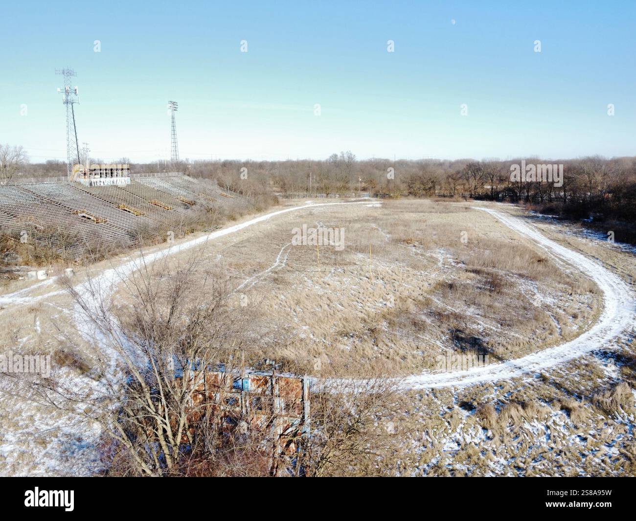 Lost City Of Gary Indiana Stock Photo - Alamy