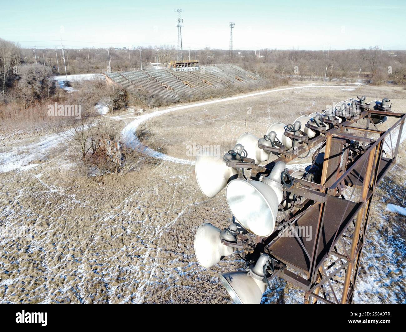 Lost City Of Gary Indiana Stock Photo - Alamy