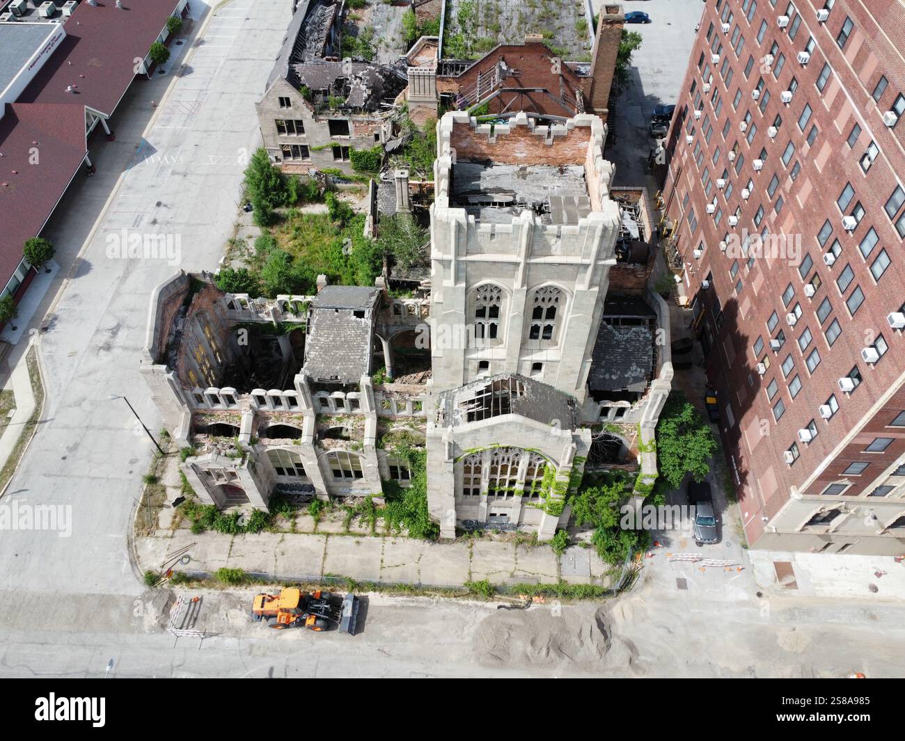 Lost City Of Gary Indiana Stock Photo - Alamy