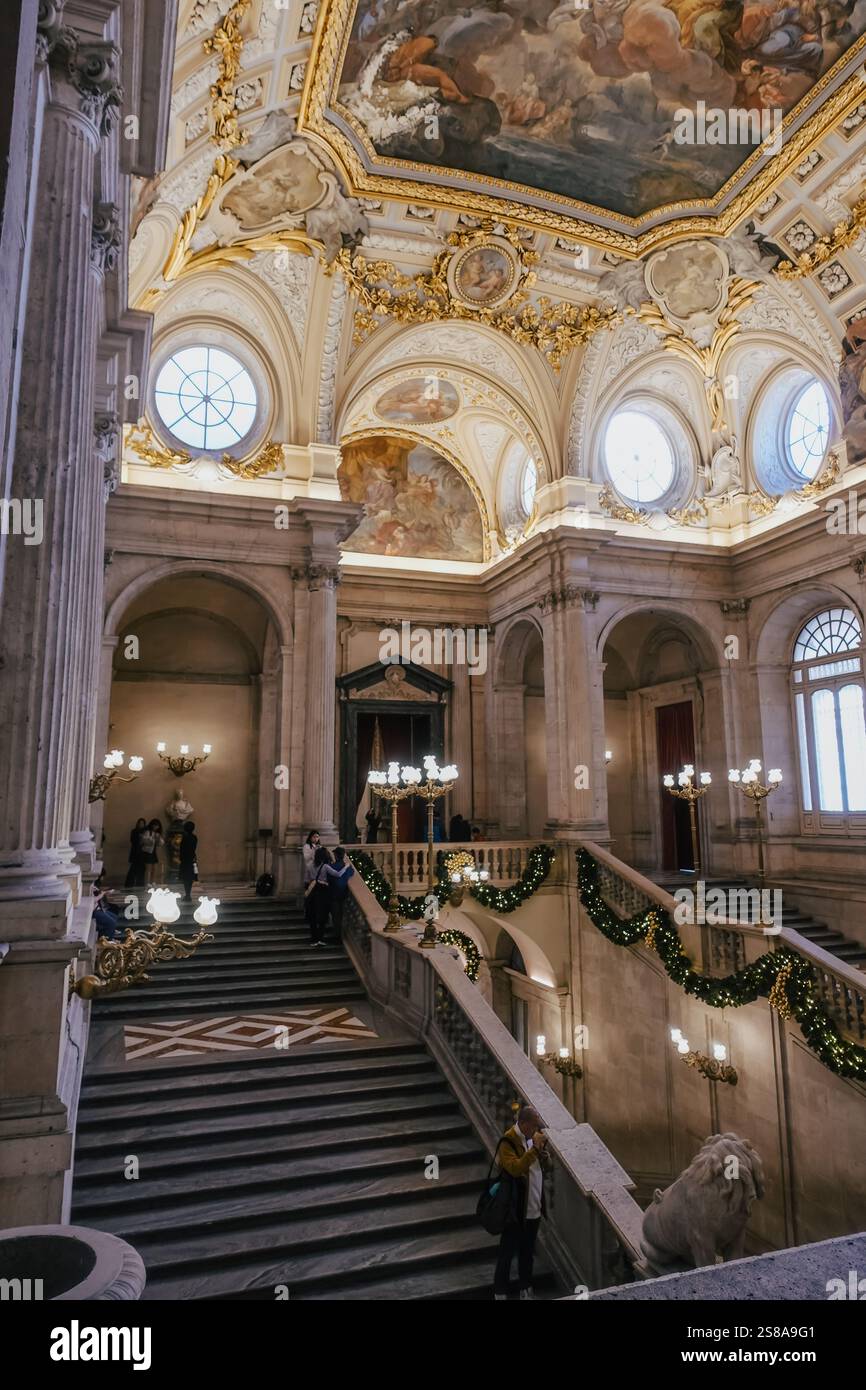 The Royal Palace of Madrid is the largest royal palace in baroque and ...