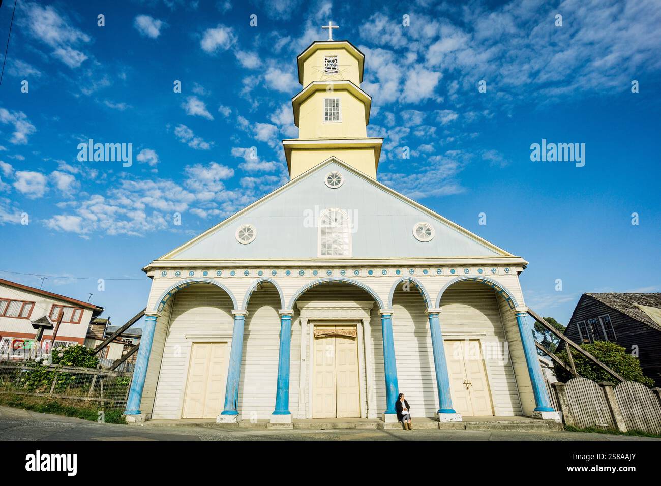 Chonchi Church, - Church of San Carlos Borromeo-, 18th-19th centuries ...
