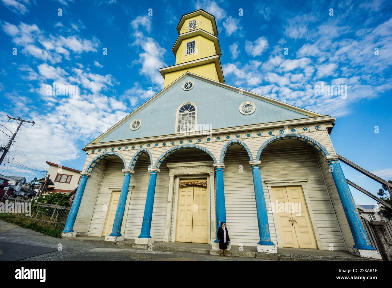 Chonchi Church, - Church of San Carlos Borromeo-, 18th-19th centuries ...